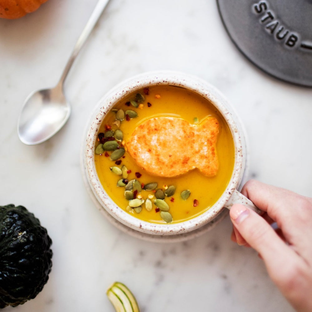 Happy Fish Butternut Squash & Carrot Soup – Blue Circle Foods