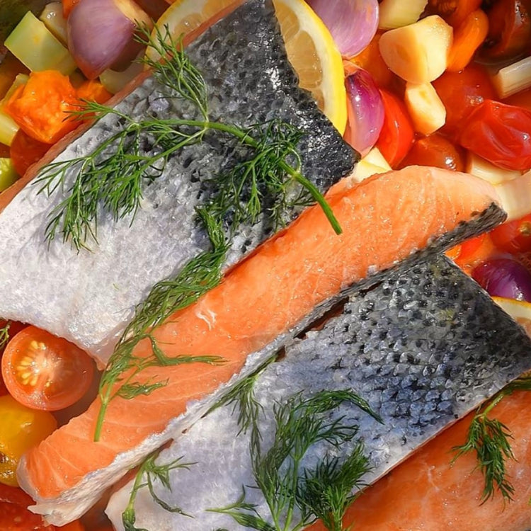 One-Pan Honey Butter Garlic Salmon – Blue Circle Foods