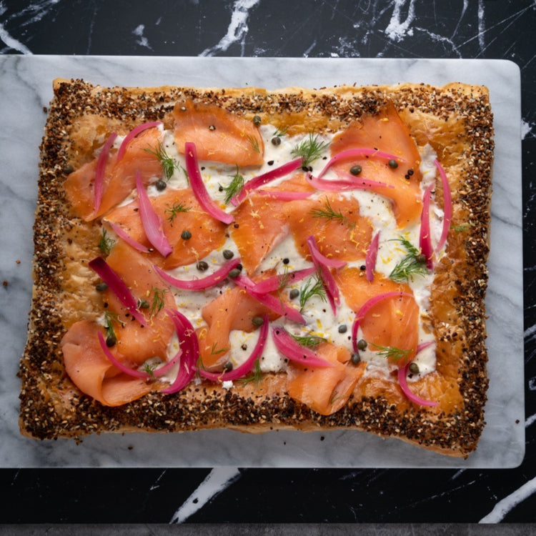 Smoked Salmon Tart – Blue Circle Foods