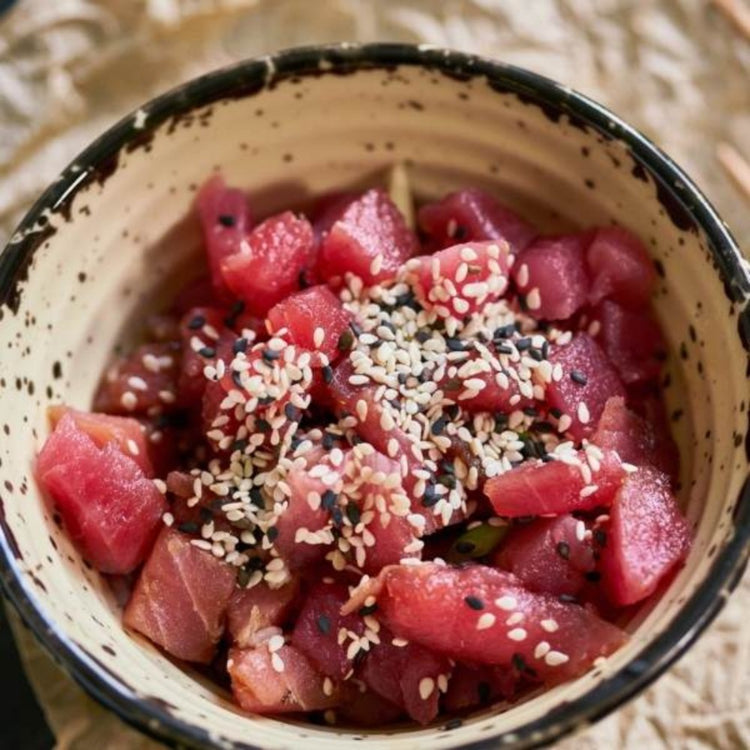 Yellowfin Tuna Poke – Blue Circle Foods