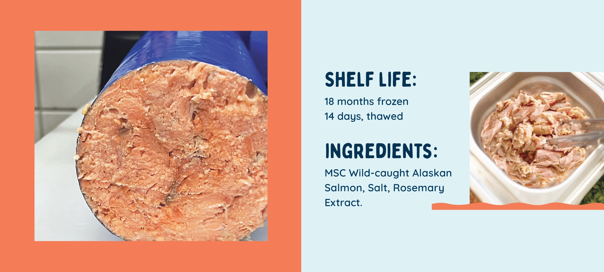 Food Service Wild Salmon Roll – Blue Circle Foods